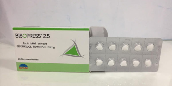 Bisopress 2.5 (BISOPROLOL FUMARATE 2.5mg) - Kazen Group